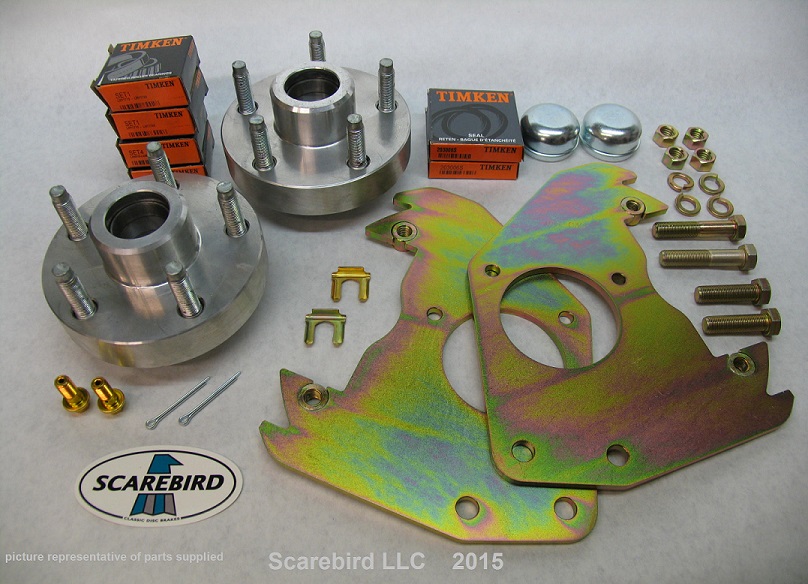 1954-71 Dodge 1/2 ton truck front disc | Scarebird Classic Brakes